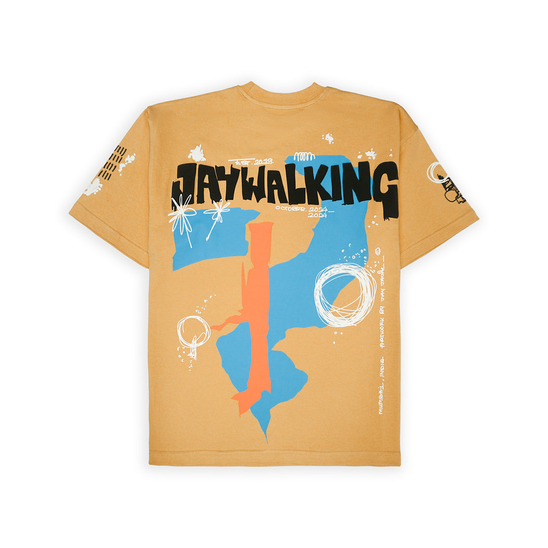 ART PRO 3.0 T-SHIRT IN KHAKI [UNISEX] – JAYWALKING